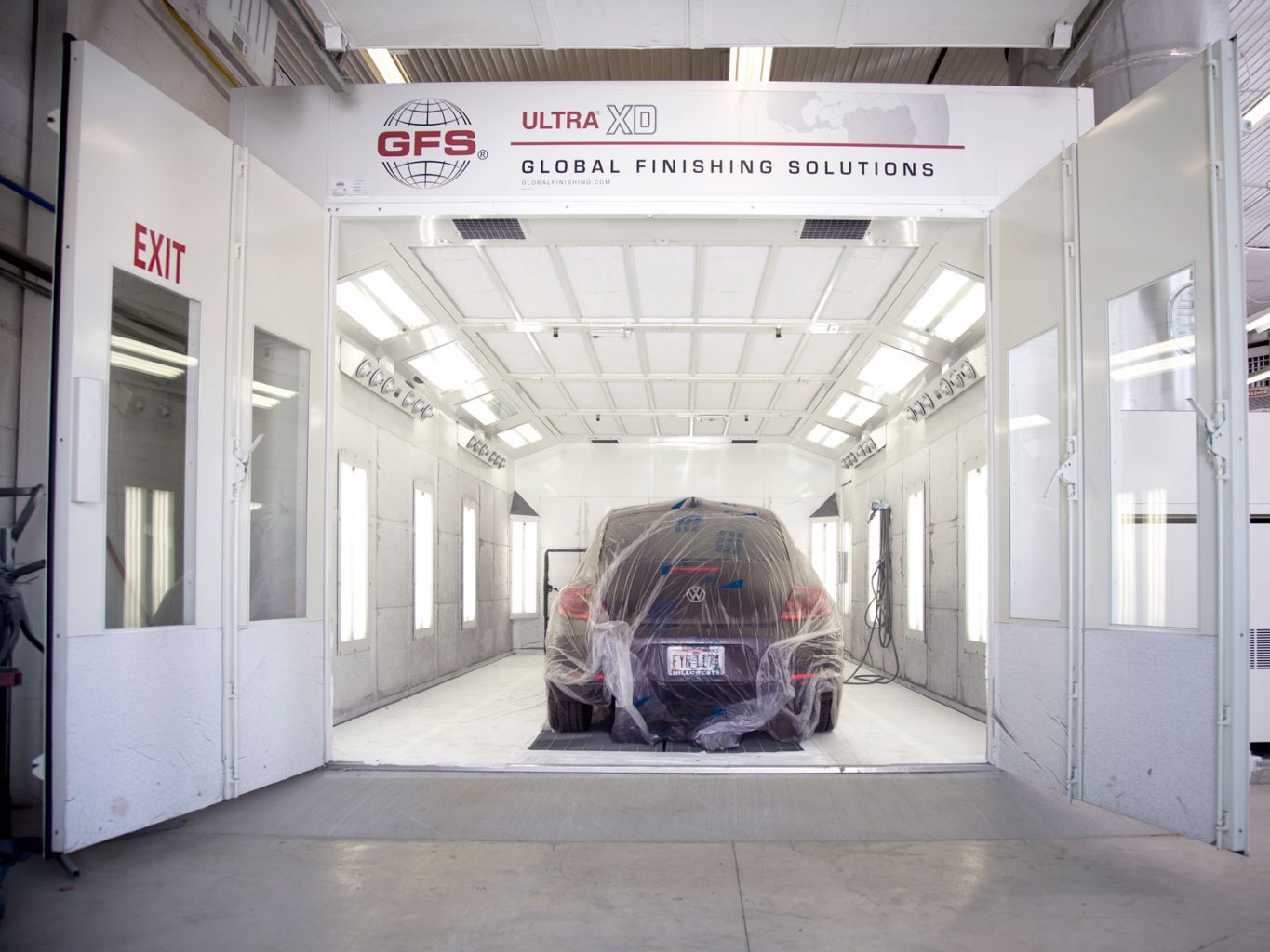 GFS Announces Advancements in Their Automotive Paint Booth Line ...