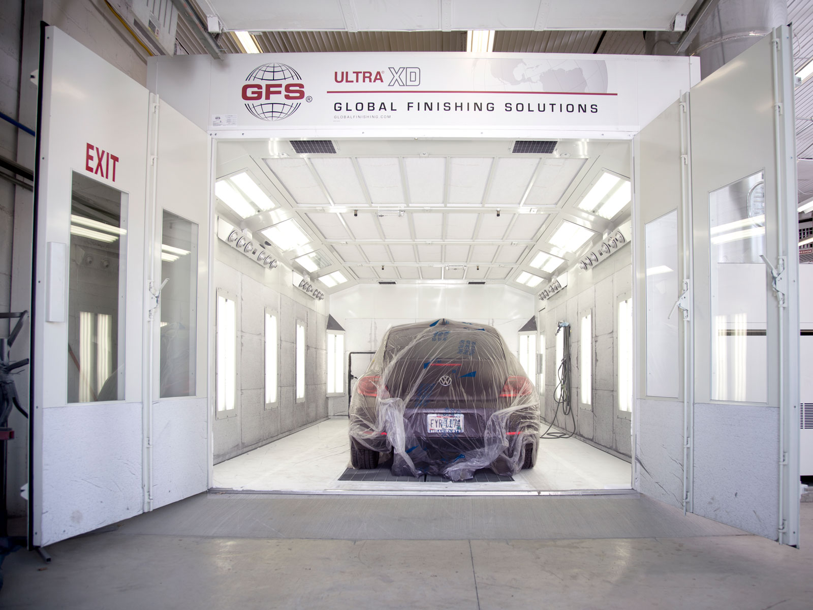 GFS Announces Advancements in Their Automotive Paint Booth Line ...