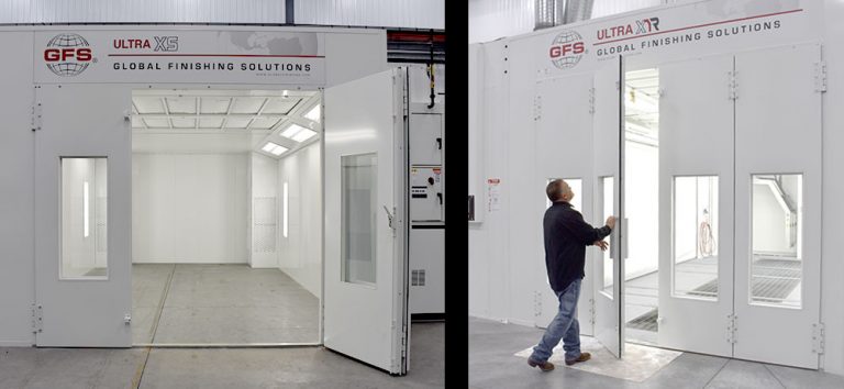 Choosing the Right Paint Booth Doors | Global Finishing Solutions