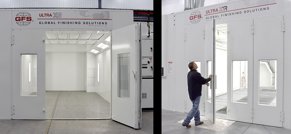 Choosing the Right Paint Booth Doors | Global Finishing Solutions